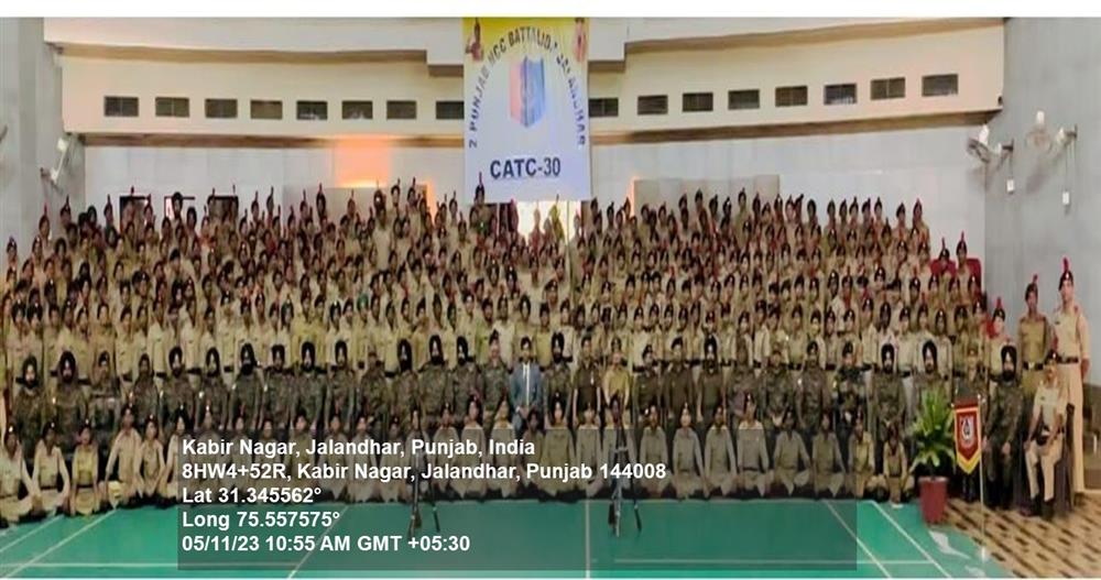 Combined Annual Training Camp-30 (CATC) held at DAVIET Jalandhar