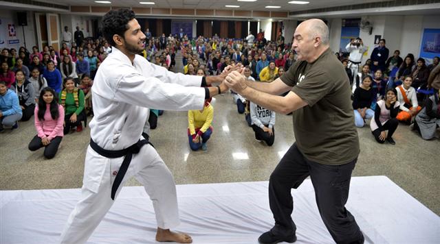 DAV University organises self-defence camp for girls