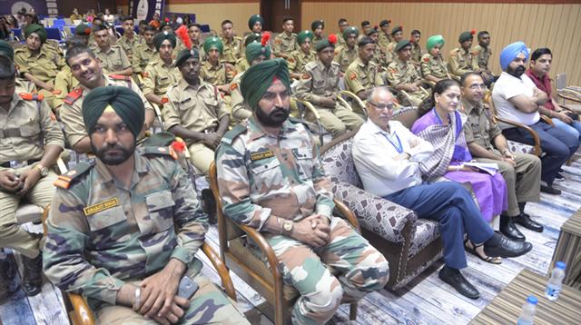 500 cadets participate in NCC camp at DAV University