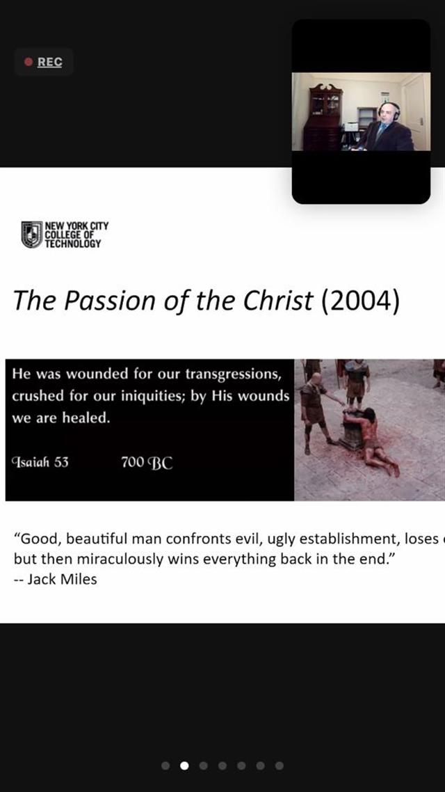 Dr. Patrick Corbett (CUNY, USA) Delivered a Lecture on “Adaptation Theory, Narrative, and the ...