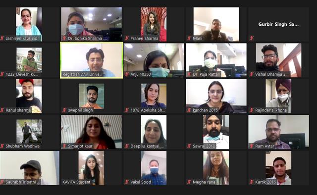 Students revealed their achievements with a great enthusiasm in DAV ...