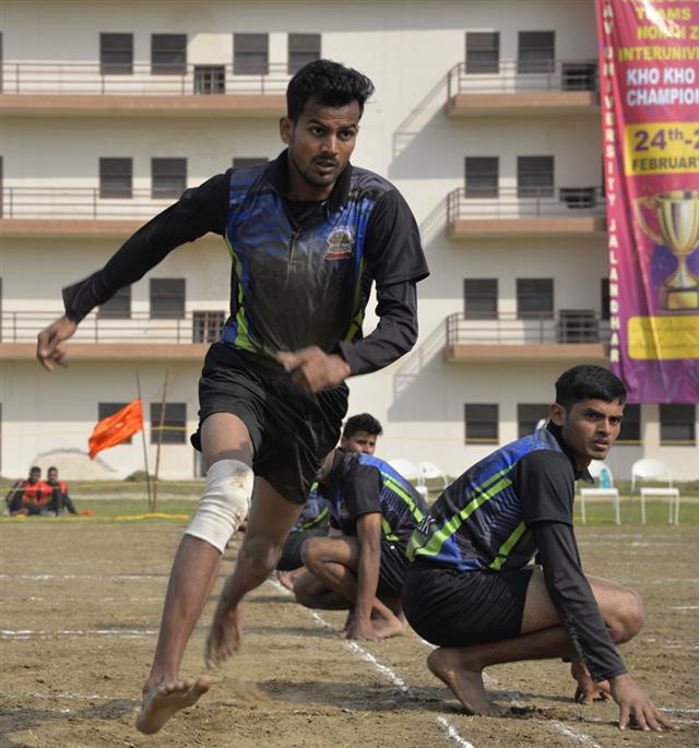 In DAV University North zone Inter University Kho-Kho championship started