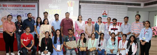 Teacher’s Day celebrated at DAV University