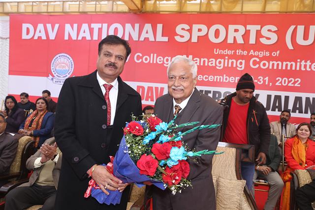 3000 girls participate in DAV National Sports at DAV University