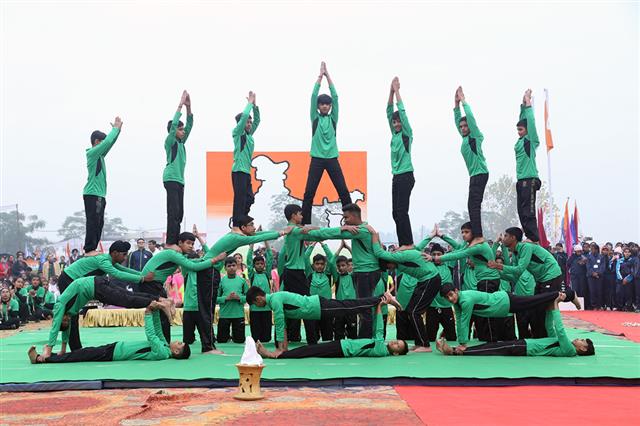 3000 girls participate in DAV National Sports at DAV University