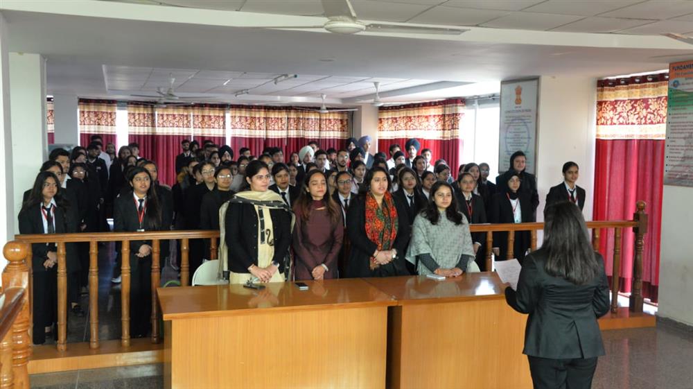 DAV University Holds Legal Aid Awareness Drive to Commemorate Constitution